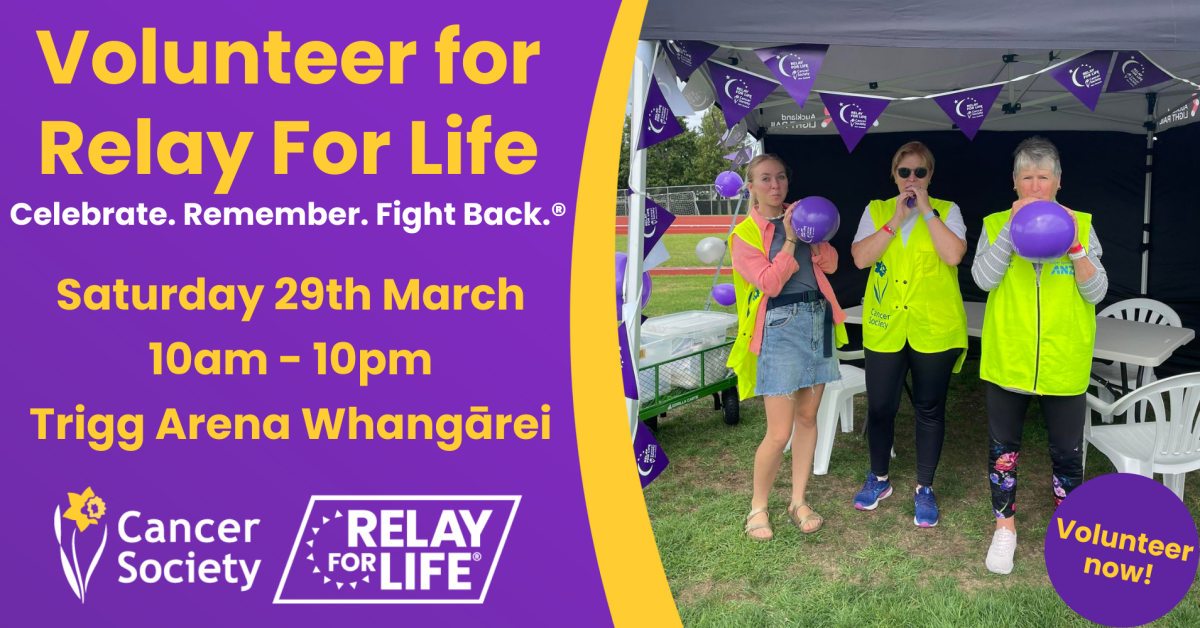 Cancer Society NZ — Relay for Life Team Leaders